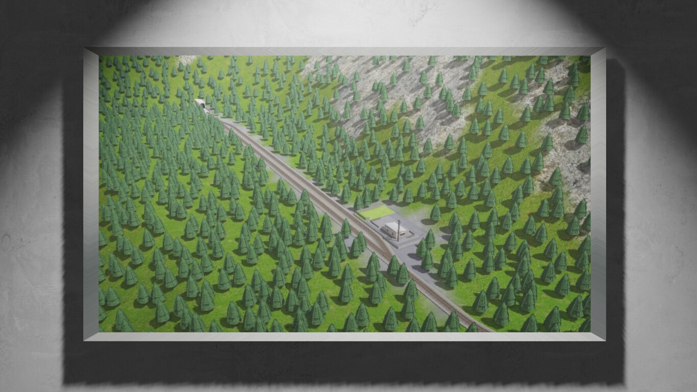 駅の風景4 | A列車で行こう9 Atrain9 | Tomitetsu gallery