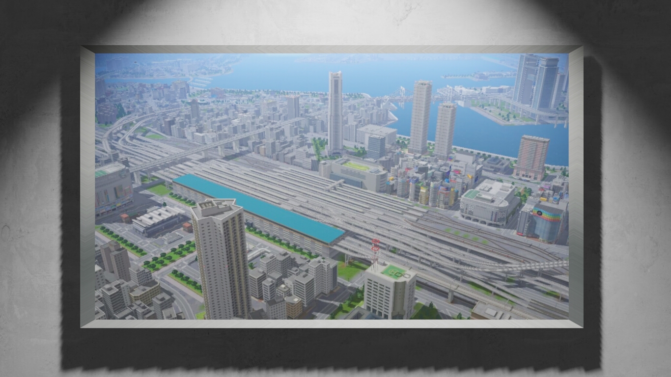 駅の風景4 | A列車で行こう9 Atrain9 | Tomitetsu gallery