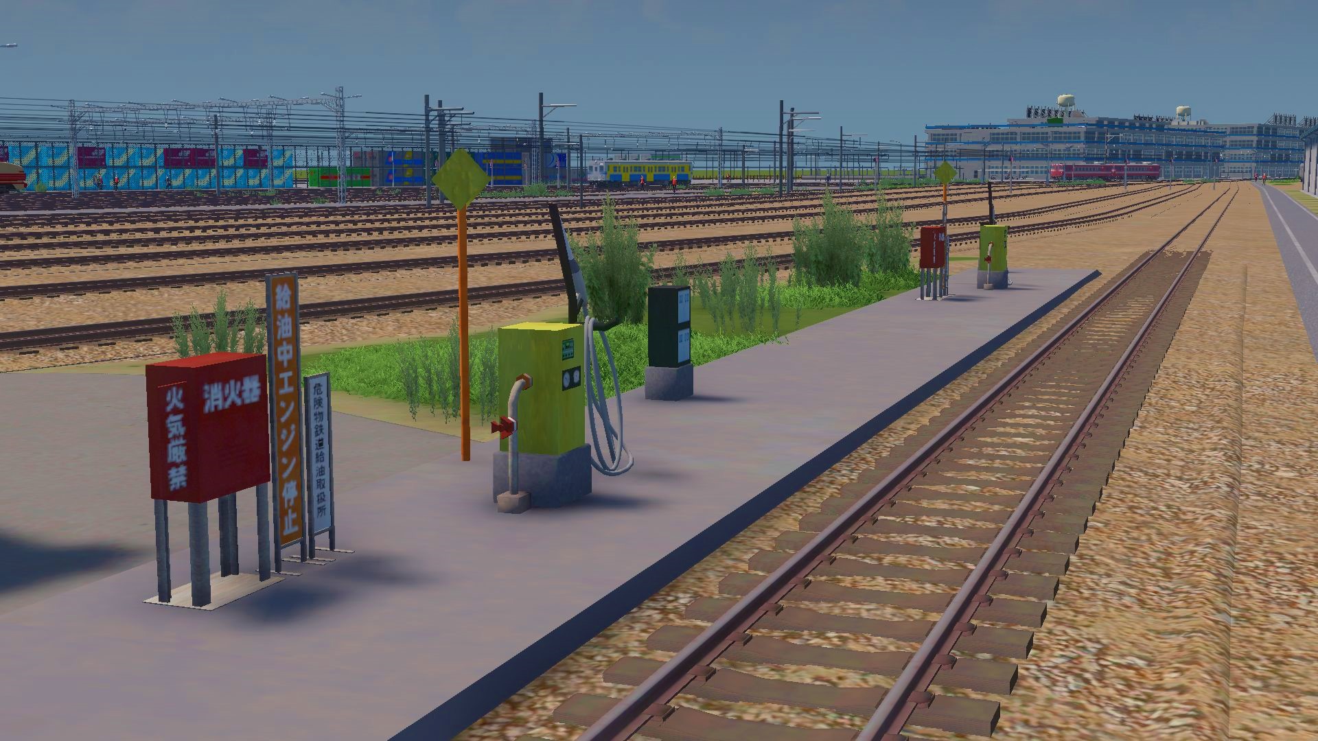 気動車の給油所 | Tomitetsu gallery