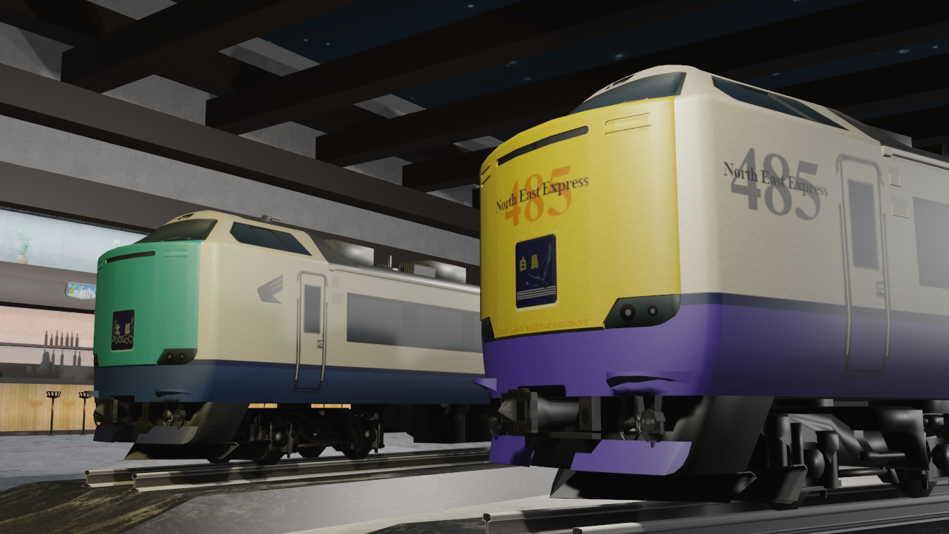 485系3000番台特急形電車 | とみてつミュージアム Museum | Tomitetsu gallery