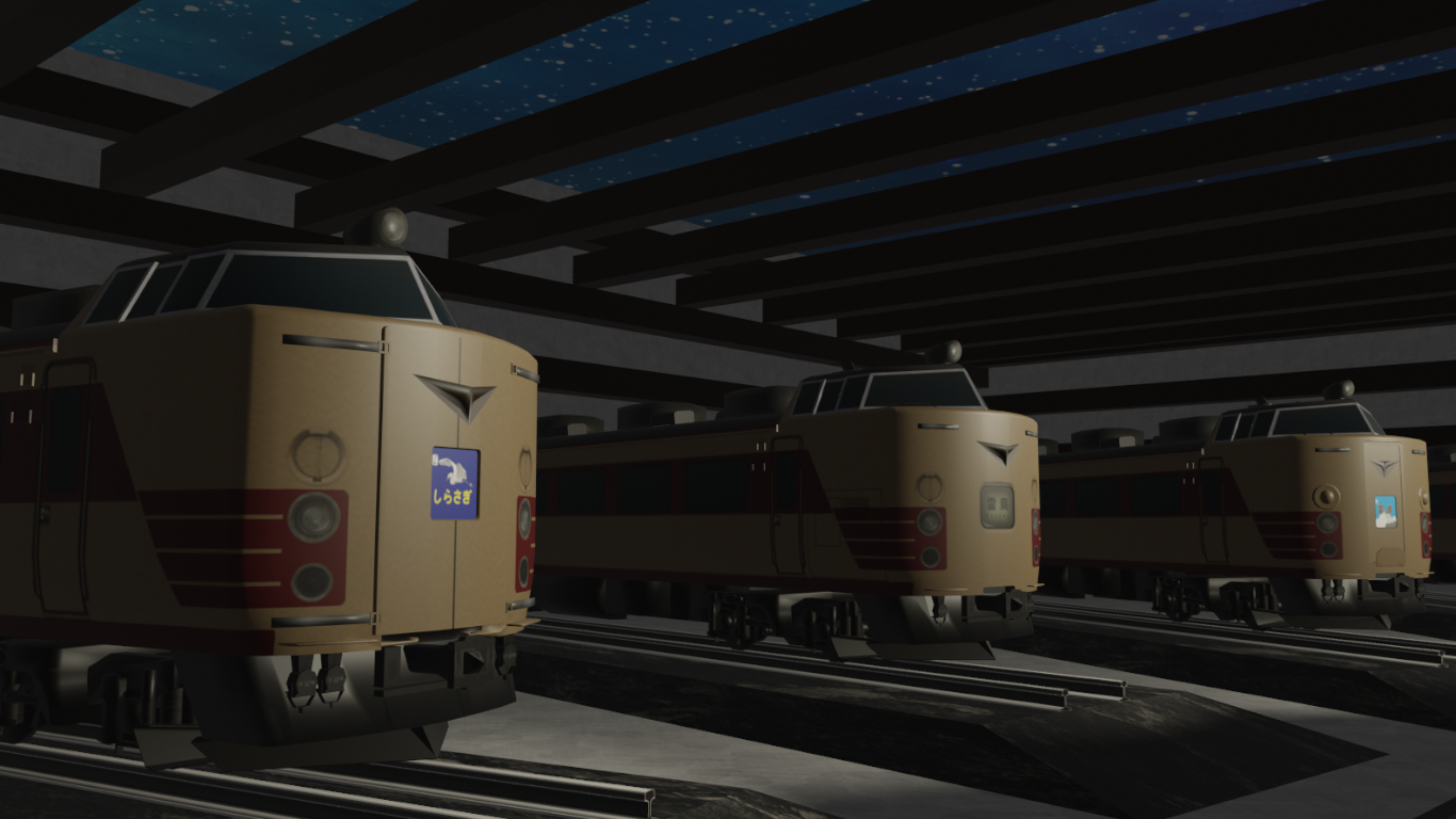 485系特急形電車【国鉄特急色】 | とみてつミュージアム Museum | Tomitetsu gallery